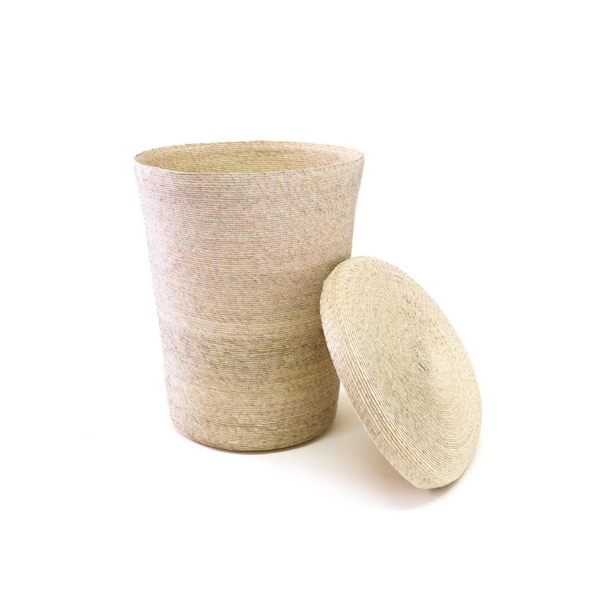 Hamper with Lid - Natural – Hamma Galleries