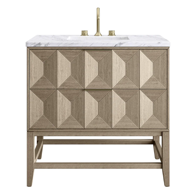 Emmeline Faceted 36" Single Vanity – Hamma Galleries