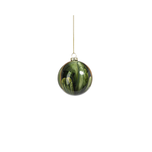 Green Water Color Glass Ornament – Hamma Galleries