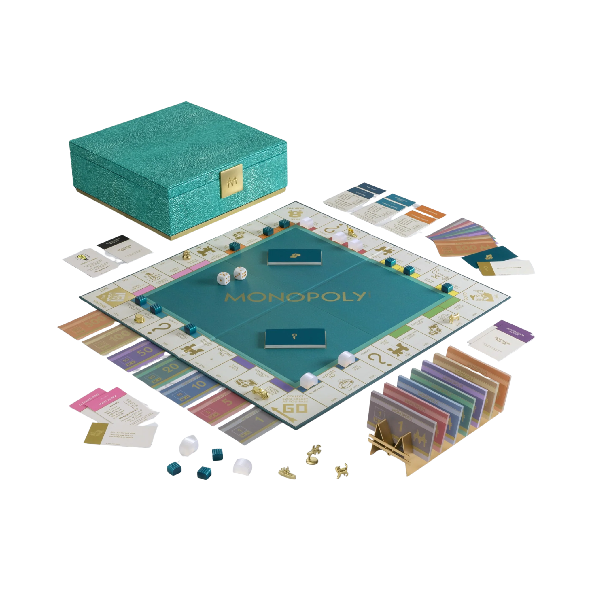 Monopoly Del Mar Shagreen Edition – Hamma Galleries